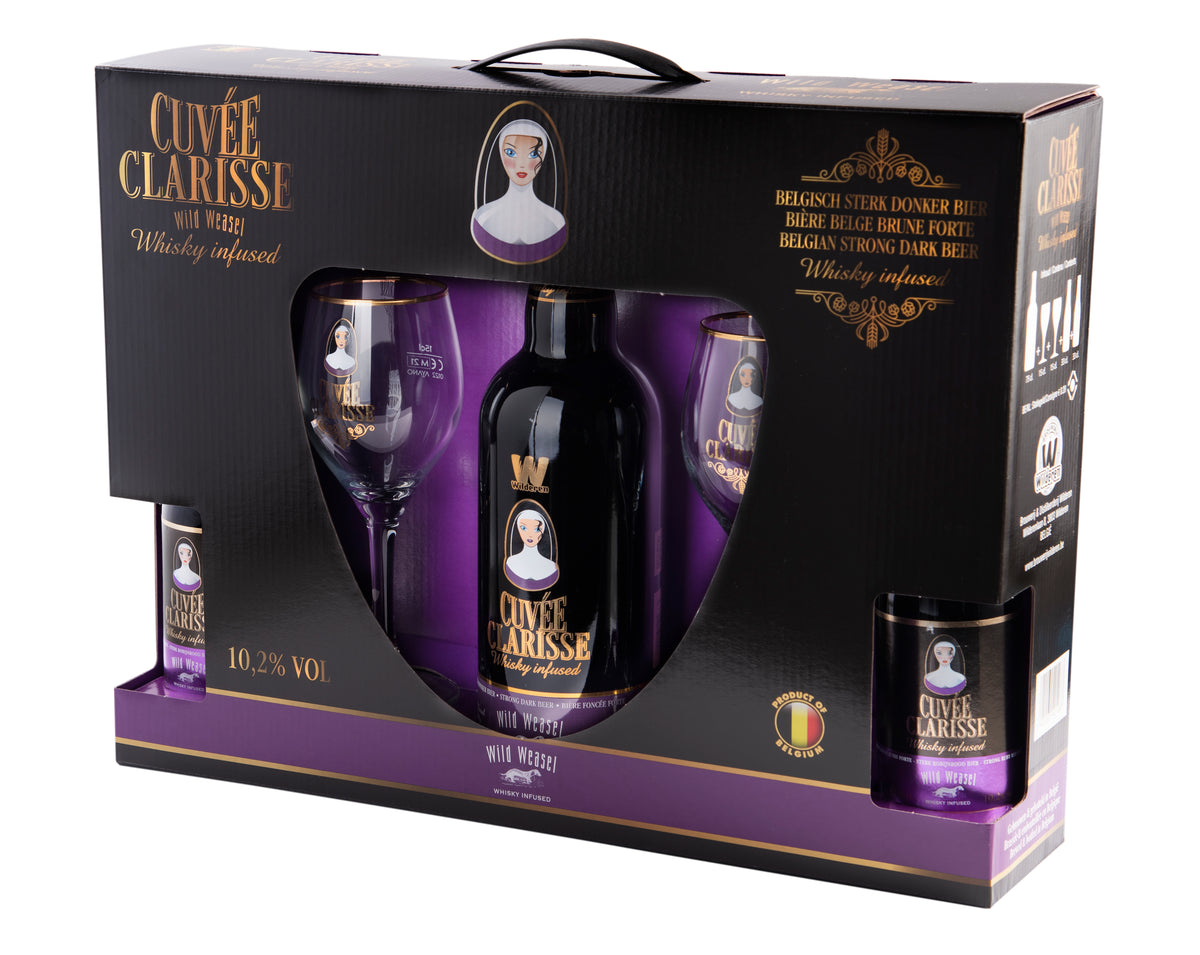 Cuvée Clarisse Whisky Infused 10,2 Giftbox – Brewery & Distillery Wilderen