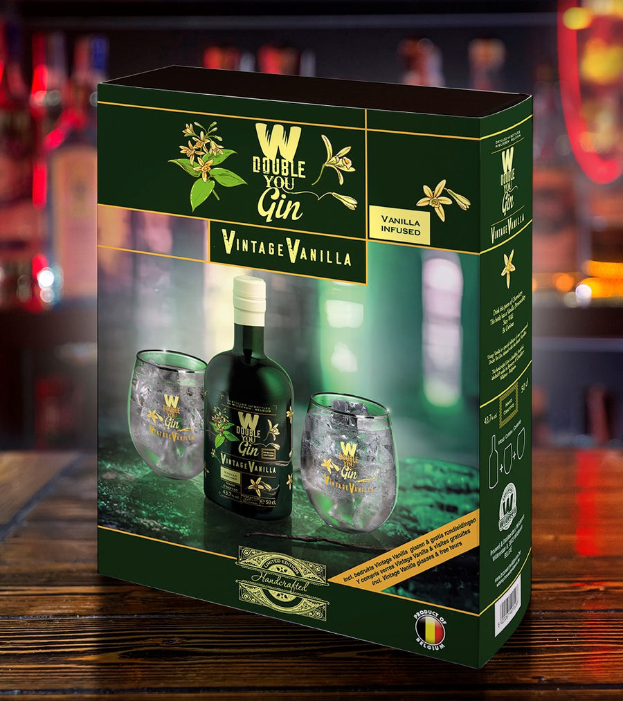 Double You Gin Vintage Vanilla Giftbox – Brewery & Distillery Wilderen