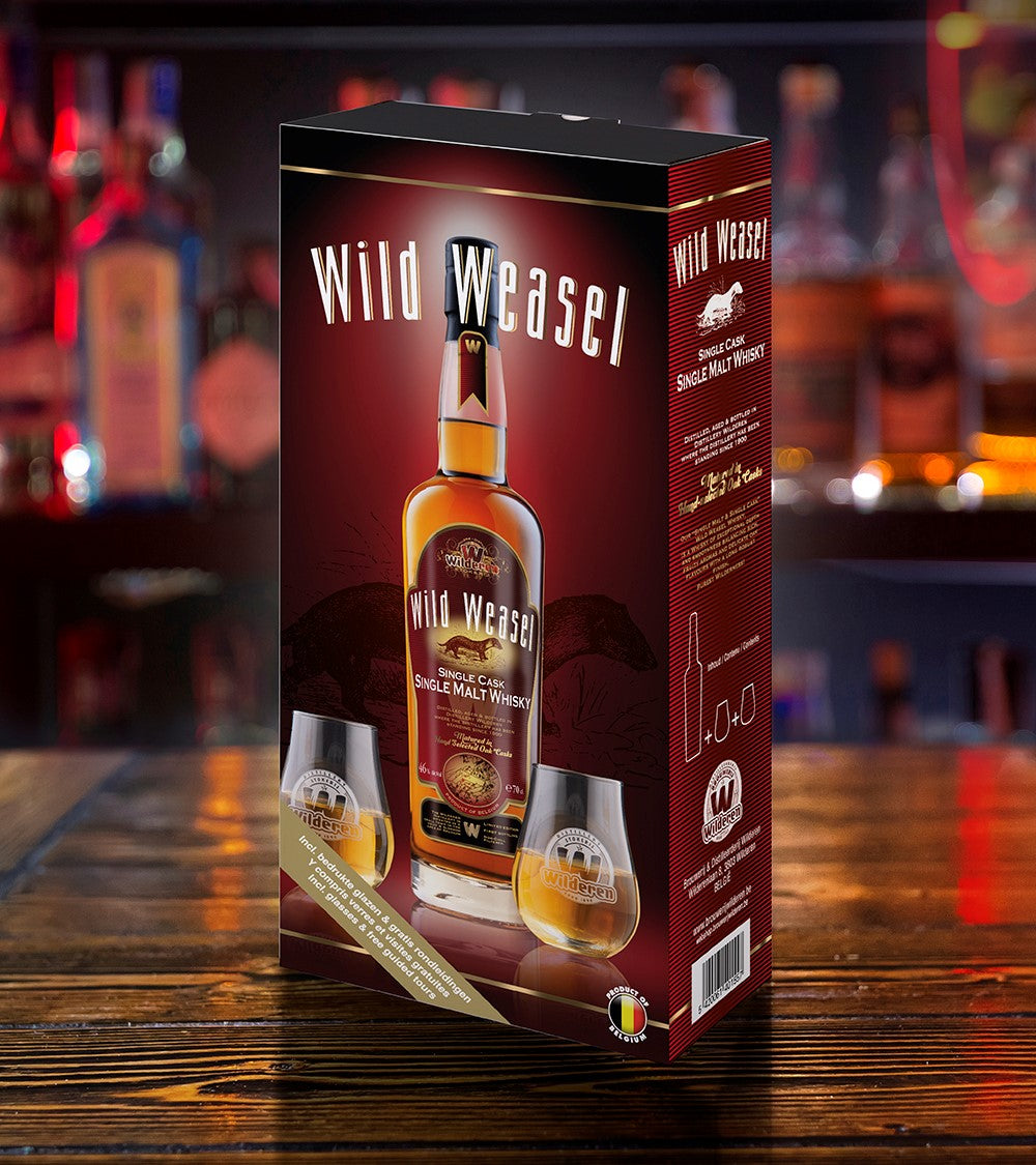 Wild Weasel Single Malt Giftbox – Brewery & Distillery Wilderen